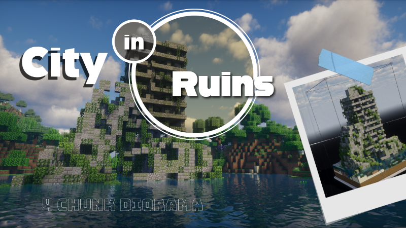 【建築】City in Ruins / 沈んだ街｜MineAdd - マイクラの配布／共有サイト